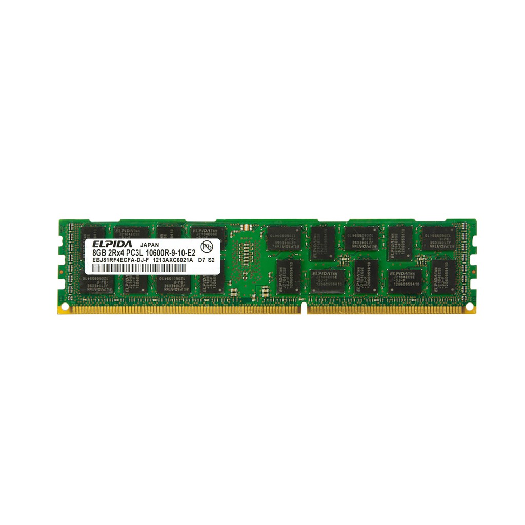 [ELPIDA]ECC Registered 8GB DUAL RANK MEMORY MODULE | Shopee Malaysia