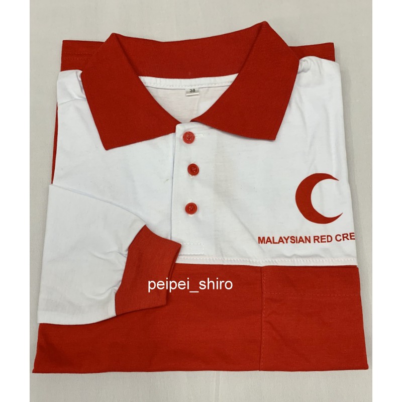 LENGAN PANJANG T-SHIRT UNIT PERSATUAN BULAN SABIT MERAH (PBSM) / LONG ...