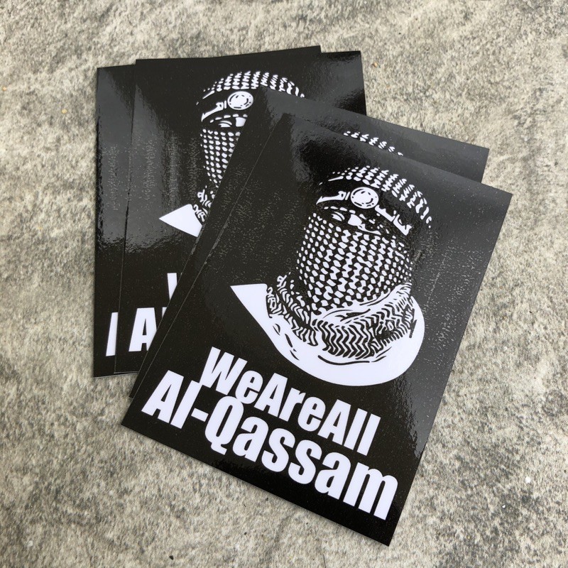 C341 We Are All Al Qassam sticker | Shopee Malaysia
