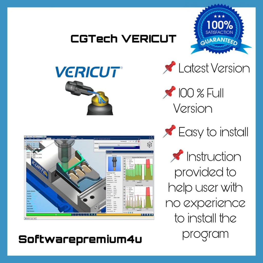 CGTech VERICUT 9.3.0 (2023) 🔥【Latest】🔥 | Shopee Malaysia