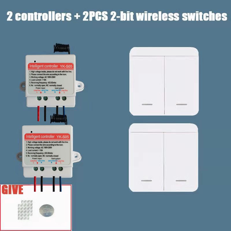 240V Remote switch Wiring-free wireless remote control smart switch ...