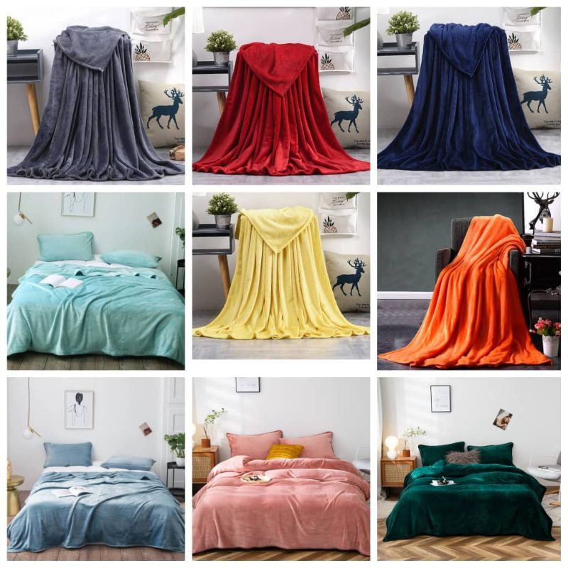Blanket Selimut Baldu Gebu size 150x200cm queen size 180X200CM KING ...
