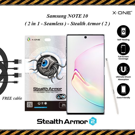 Samsung Galaxy Note 10 X-One Stealth Armor 2 ( Upgraded Version ...