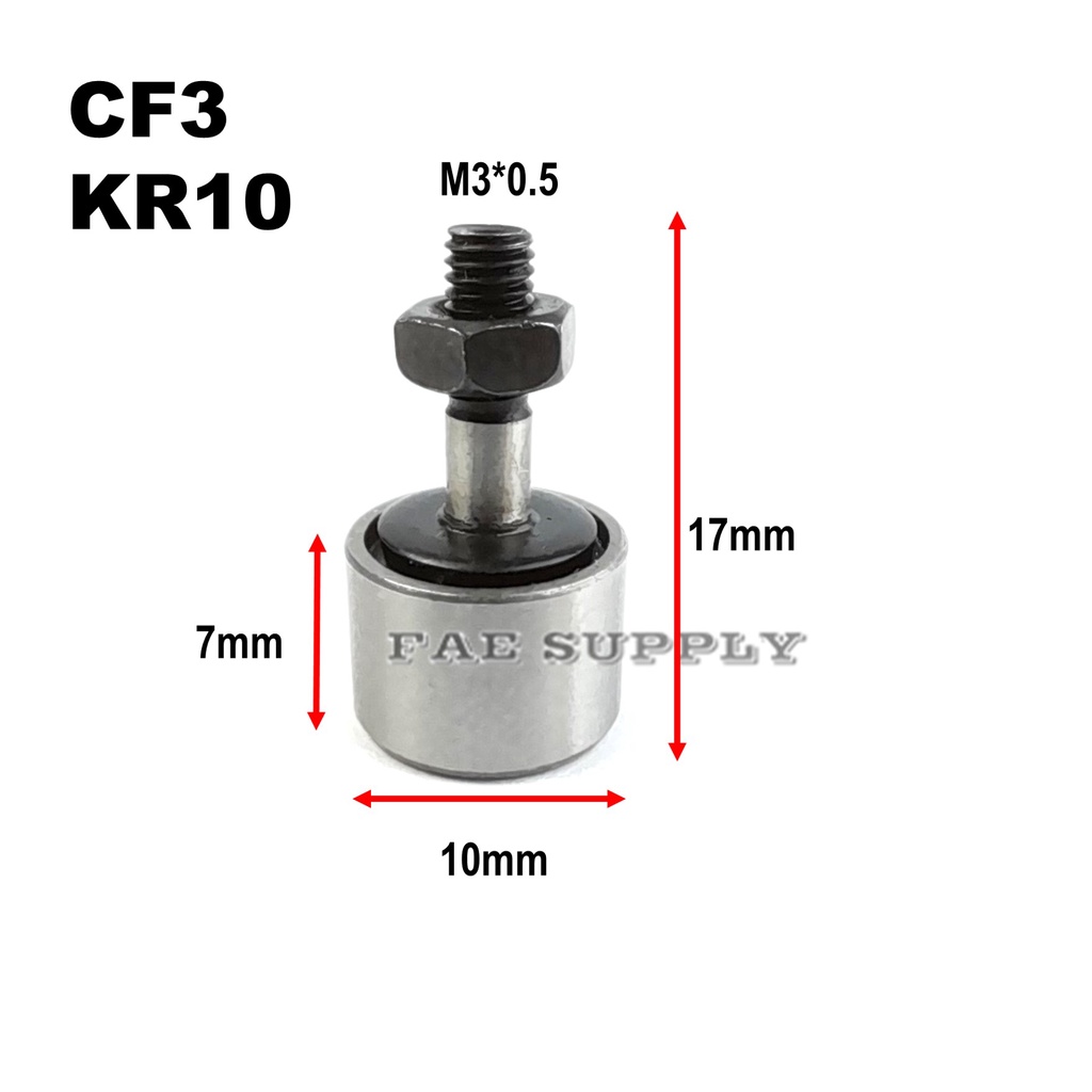 Cam Follower Needle Roller Track Bearing KR10 KR12 KR13 KR16 KR19 KR22 ...