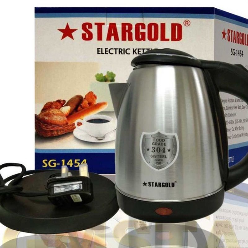 ORIGINAL STARGOLD ELECTRIC KETTLE SG-1458 2L best product | Shopee Malaysia