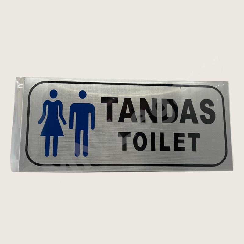 SIGNAGE/PLATE PAPAN TANDA KECIL TOILET/ NO SMOKING/ SURAU/ DO NOT ...