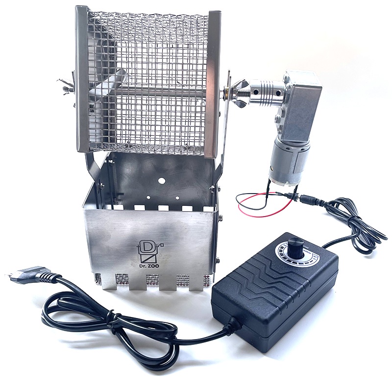 220V/ USB Electric Rotating Far Infrared Heating Coffee Bean Roaster ...