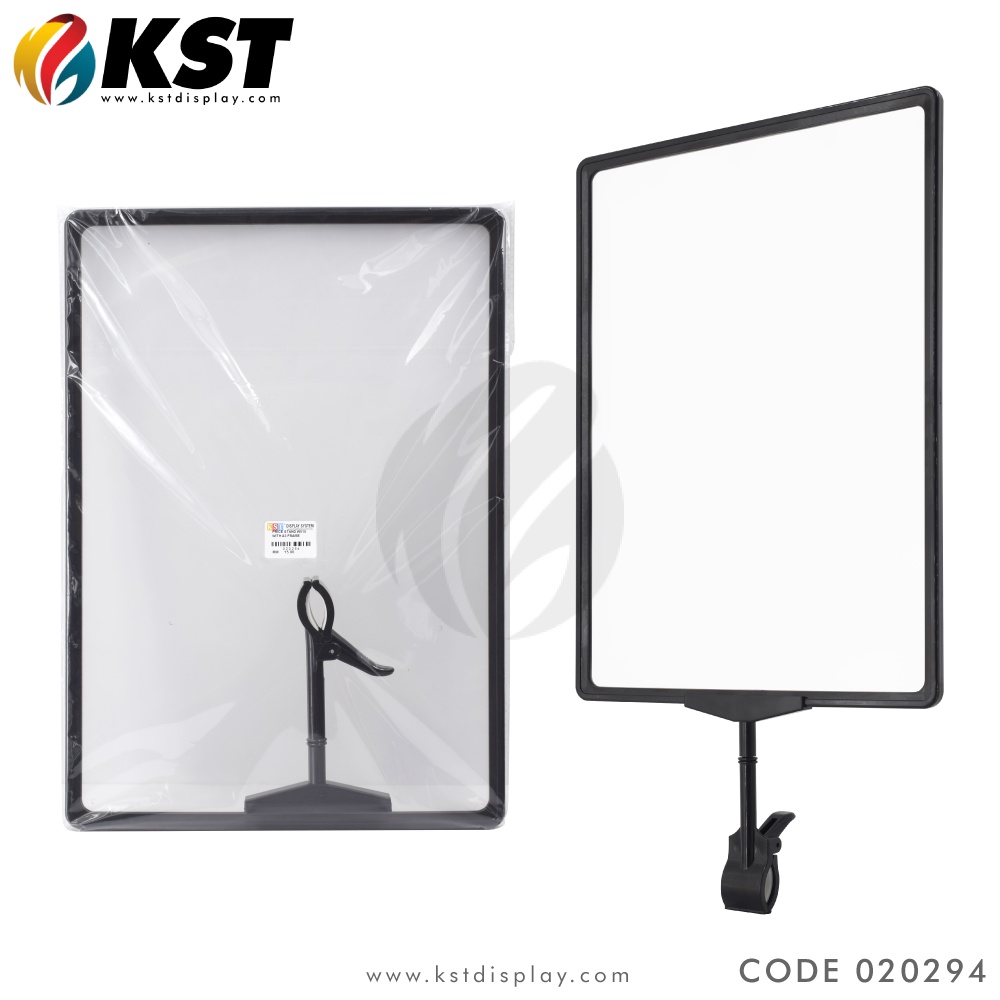 A5 A4 A3 Table Top Frame Price Stand / Pop Clip Metal Stand/ Snap Frame ...