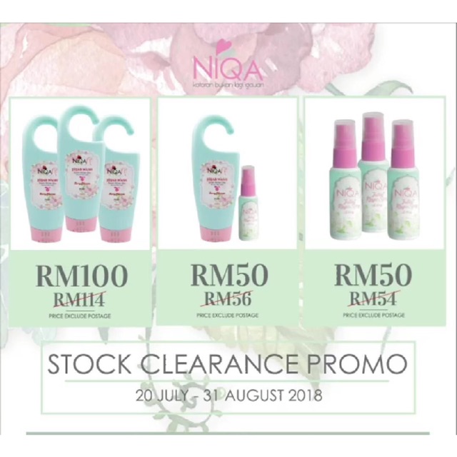 Niqa Hijab Wash & Niqa Instant Magic Spray RM 50 Only!! | Shopee Malaysia