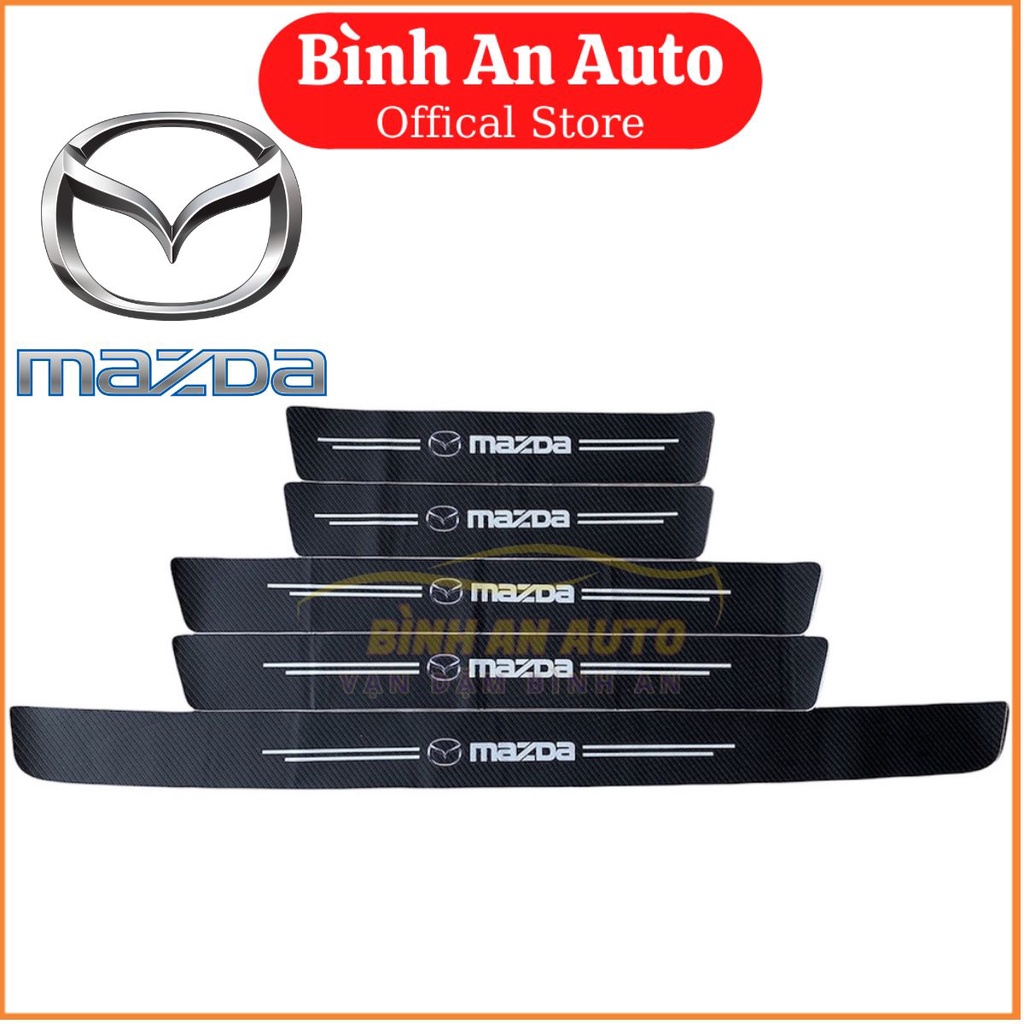 Mazda - SET OF Anti-Scratch Stickers with MAZDA Logo to Protect Door ...