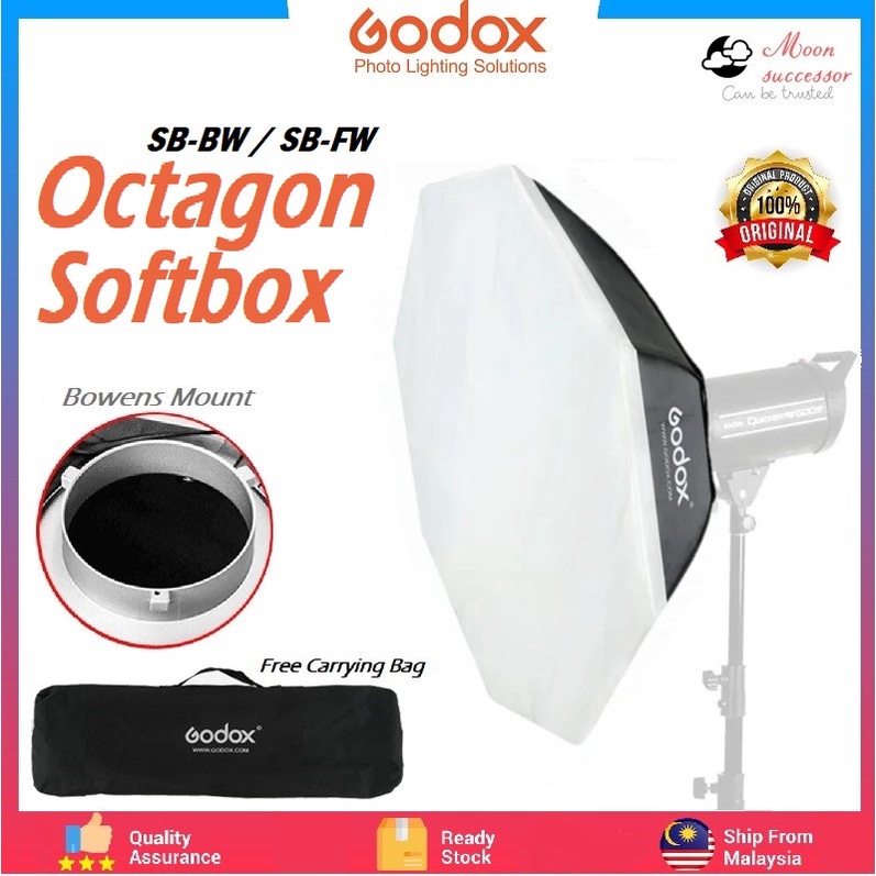 Godox SB-BW SB-FW Professional Octagon Softbox Octabox Octa softbox Bowens Mount For Studio ...