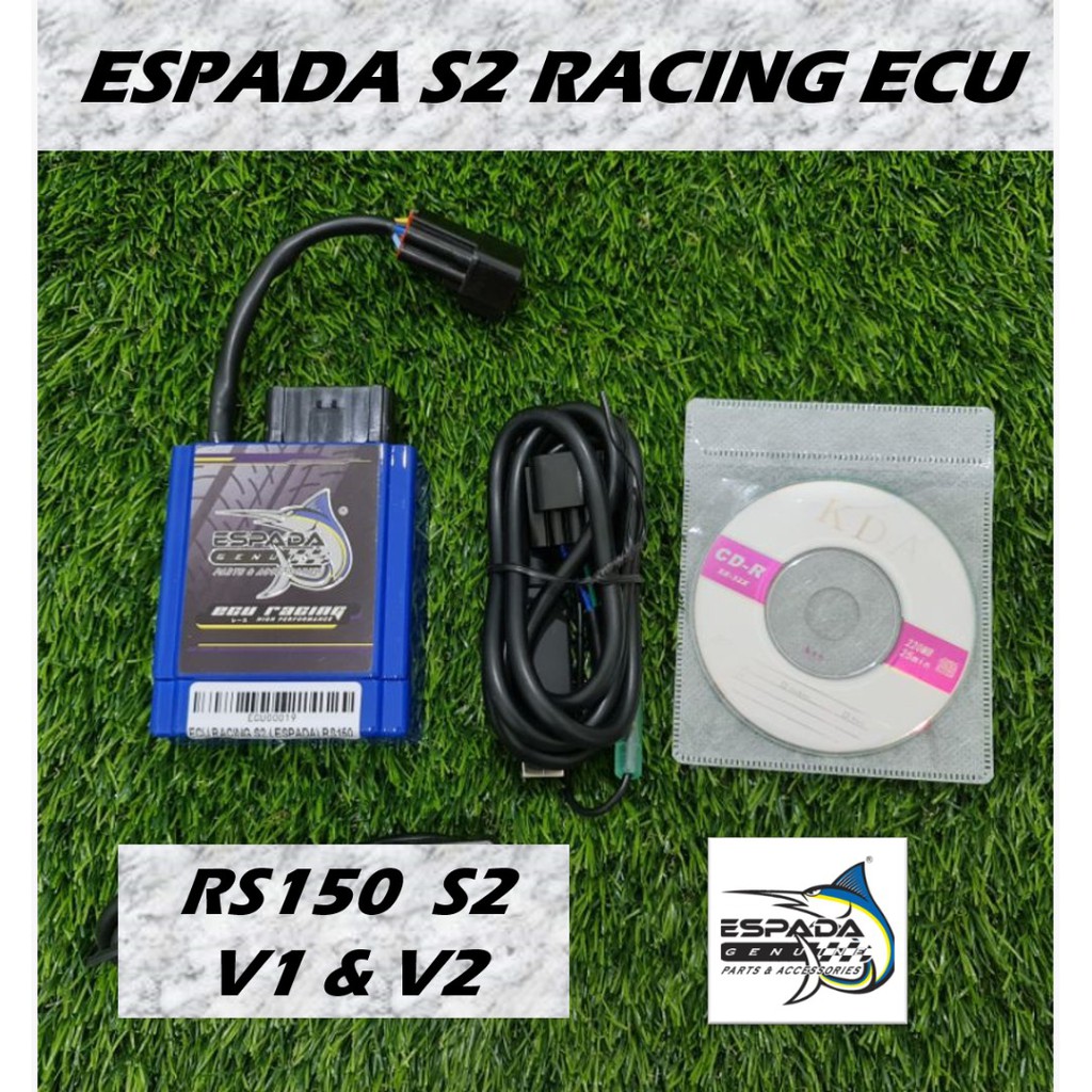HONDA RS150 RS V1 V2 ESPADA Racing ECU S2 RACING Setting with Mapping ...