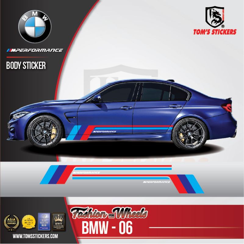 BMW body sticker set | Shopee Malaysia