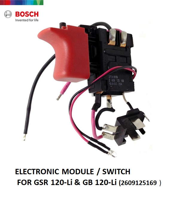 Bosch Original Electronic Model / Switch For GSR 120-Li / GSB 120-Li ...