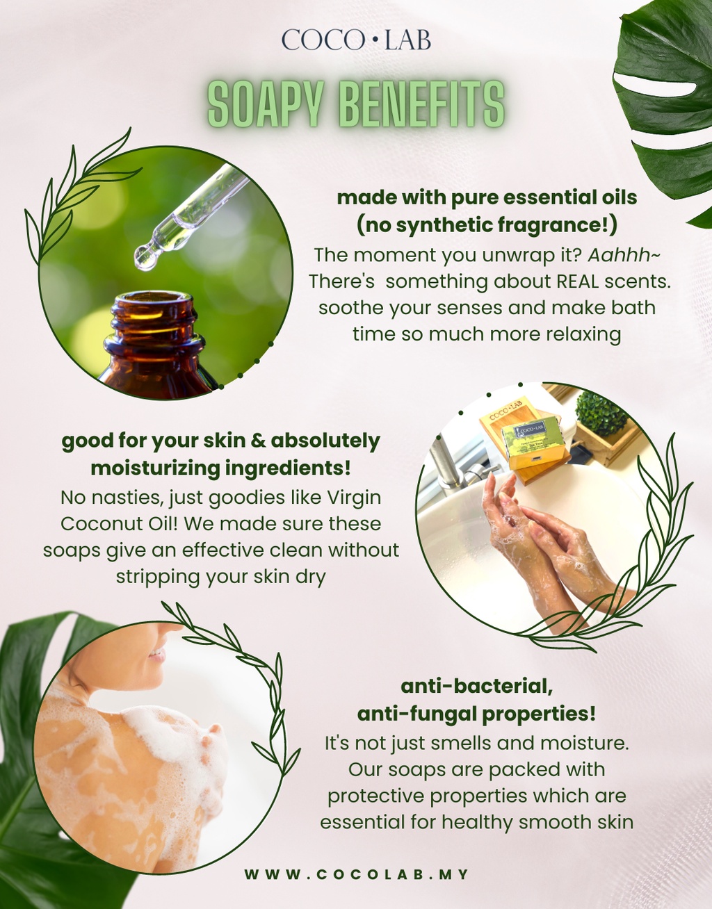 COCOLAB Aromatherapy Body Soap - Ylang Ylang (suitable for oily skin ...