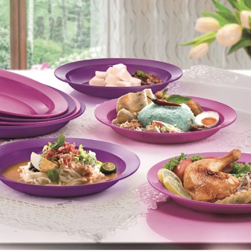 Tupperware Deep Plate 550ml (1pc) | Shopee Malaysia