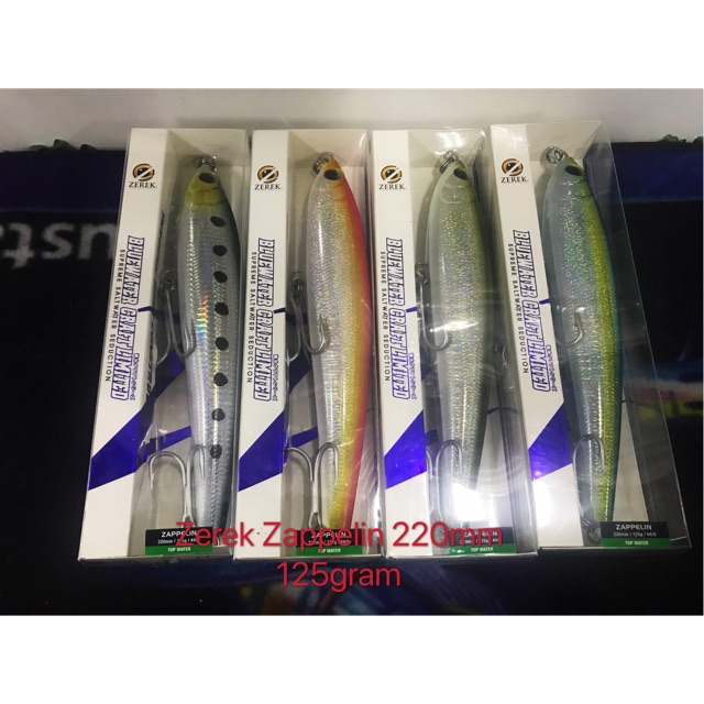 Zerek Zappelin 220mm Fishing Lure | Shopee Malaysia