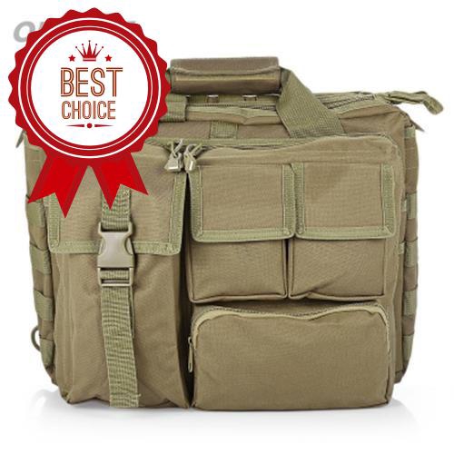 OUTDOOR MULTI-Purpose BRIEFCASE (KHAKI) | Shopee Malaysia