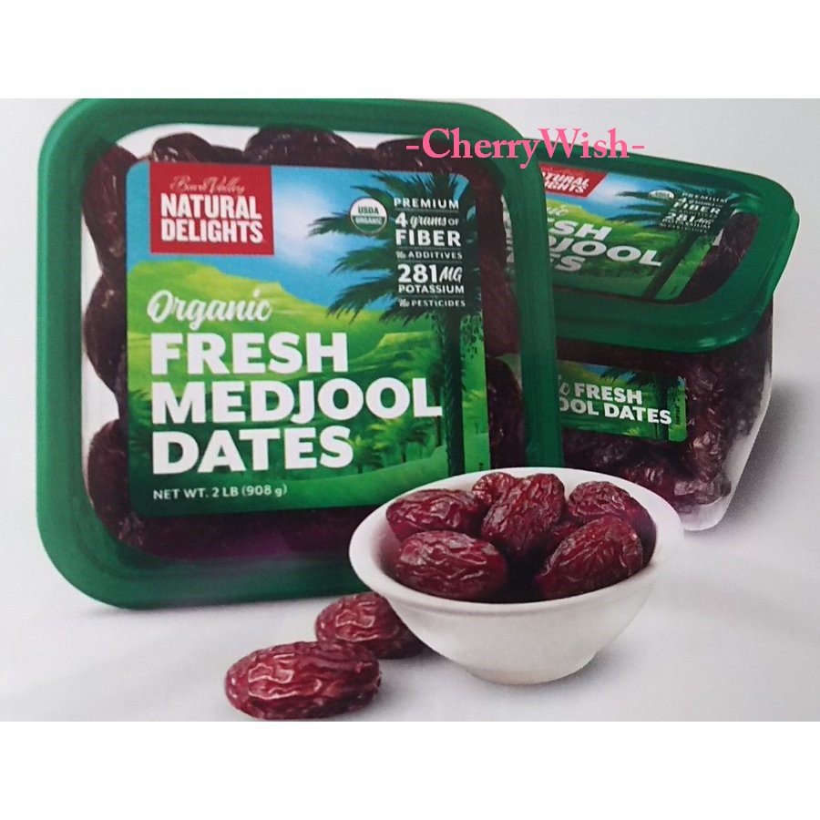 [SHIP TODAY] 454g / 227g Fresh Medjool Kurma Dates (Whole / Organic ...