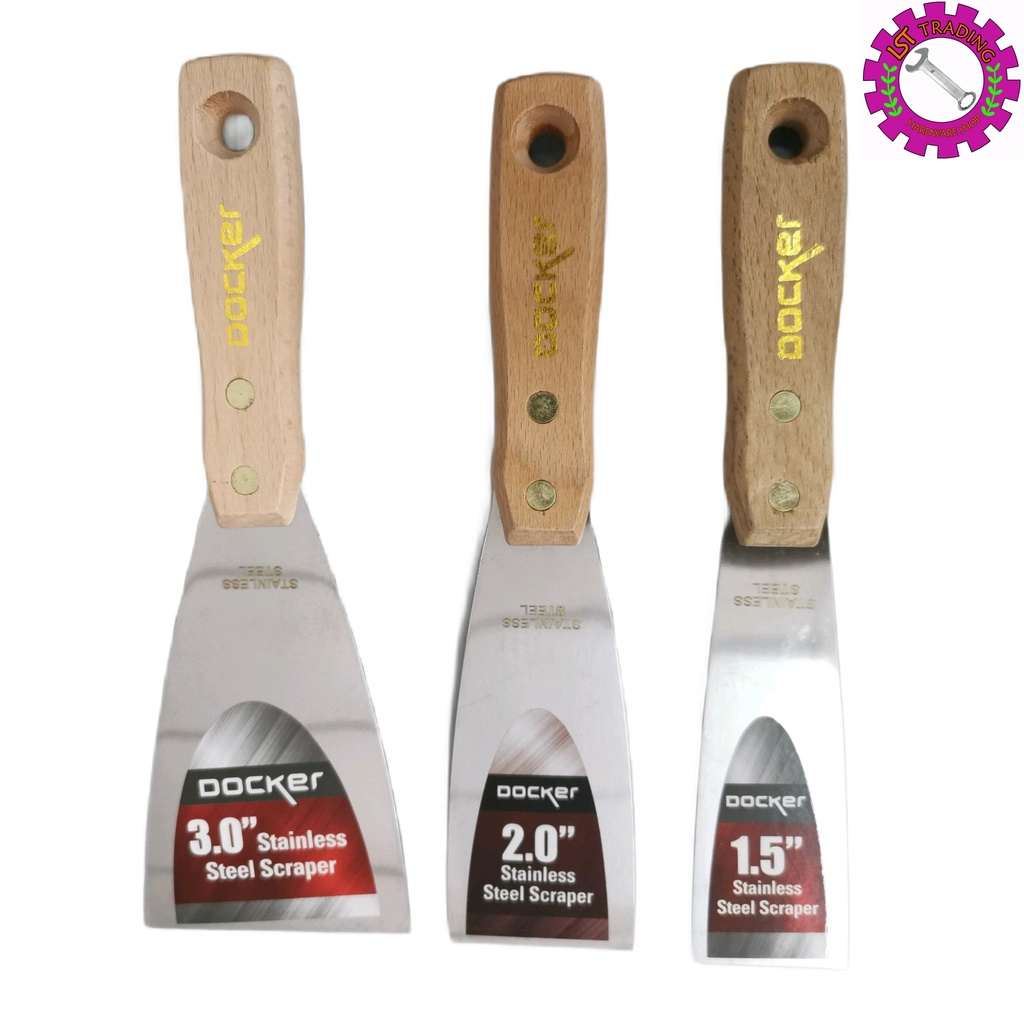 [READY STOCKS] STAINLESS STEEL SCRAPER / S/S SCRAPER / SCRAPER TEBAL ...