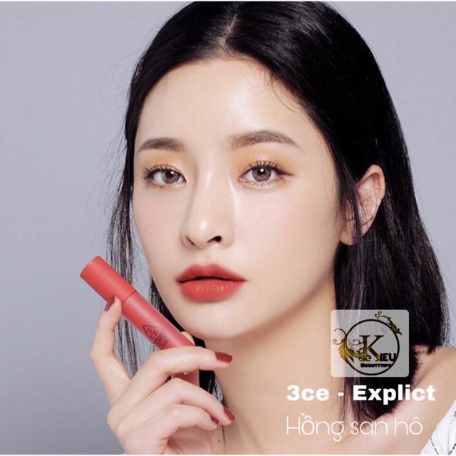 3ce VELVET LIP TINT LIPSTICK AUTH STANDARD SALE | Shopee Malaysia