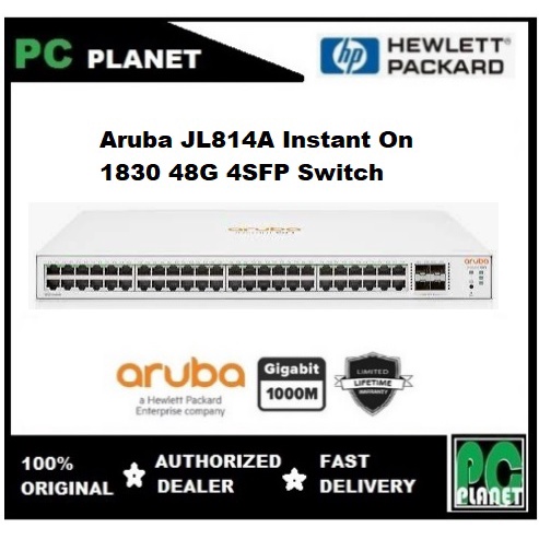 Aruba JL814A Instant On 1830 48G 4SFP Switch | Shopee Malaysia