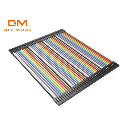 DIYMORE Dupont Cables 40 Pin Male to Female Breadboard Jumper Wire ...