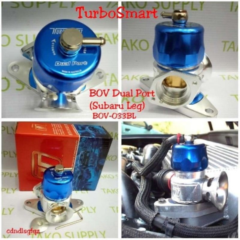 Trubosmart BOV DUAL Port (subaru Leg) BOV - 033 BL blow off | Shopee Malaysia