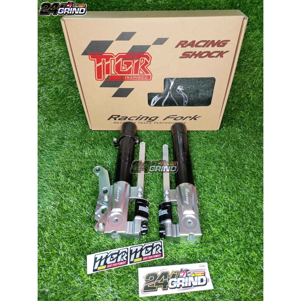 TTGR FRONT SHOCK COVER YAMAHA AEROX 155 V1 / AEROX 155 V2 (black) | Shopee Malaysia