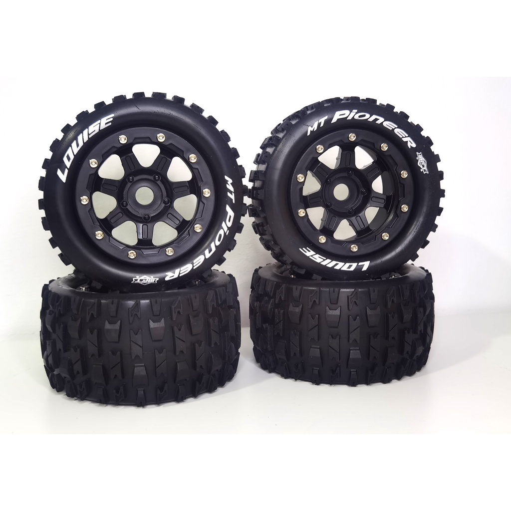 LOUISE TIRES & WHEELS MT-PIONEER Traxxas Maxx / JLB | Shopee Malaysia
