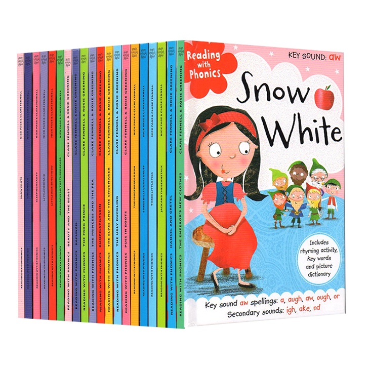 (10-20 Books)Reading with Phonics Children Story Book Collection ...