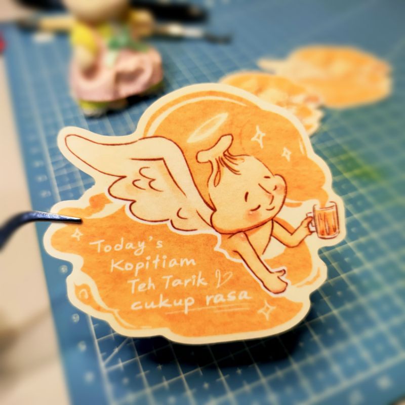 Teh Tarik Cukup Rasa sticker flake by baoskin | Shopee Malaysia