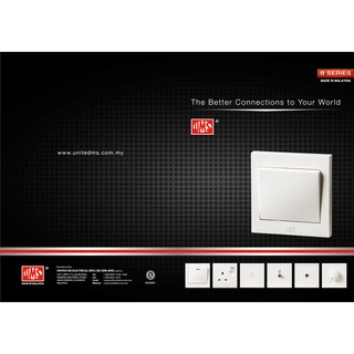 UMS Switches 9 Series/3 Series Switch & Socket Outlet / Switches UMS ...