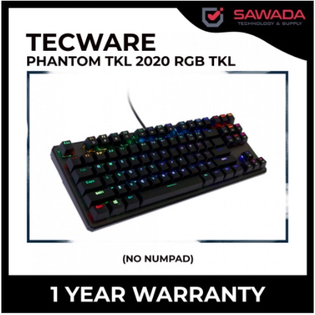 TECWARE PHANTOM TKL 2020 RGB TKL (NO NUMPAD) | Shopee Malaysia