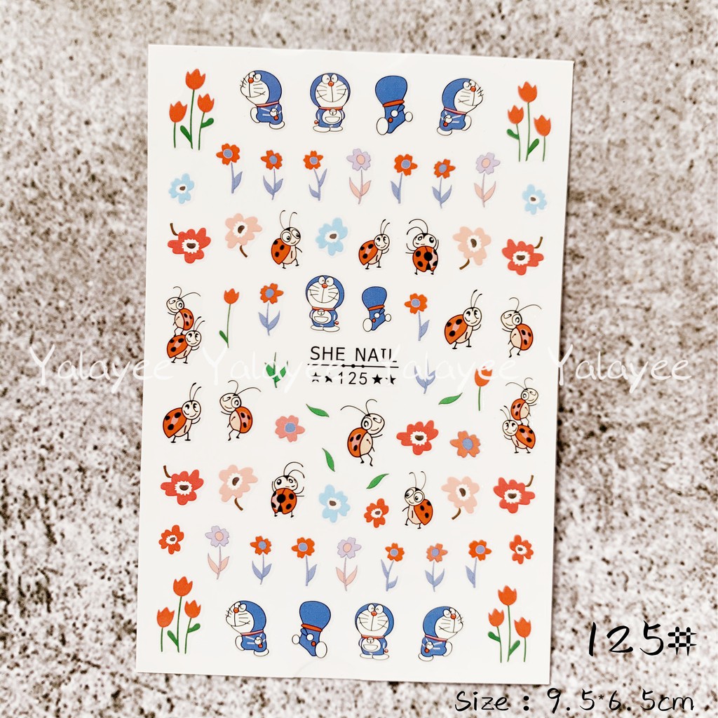 Ya Yalayee [Nail Sticker] の Japanese Cartoon Sticker Tinkerbell Cat ...