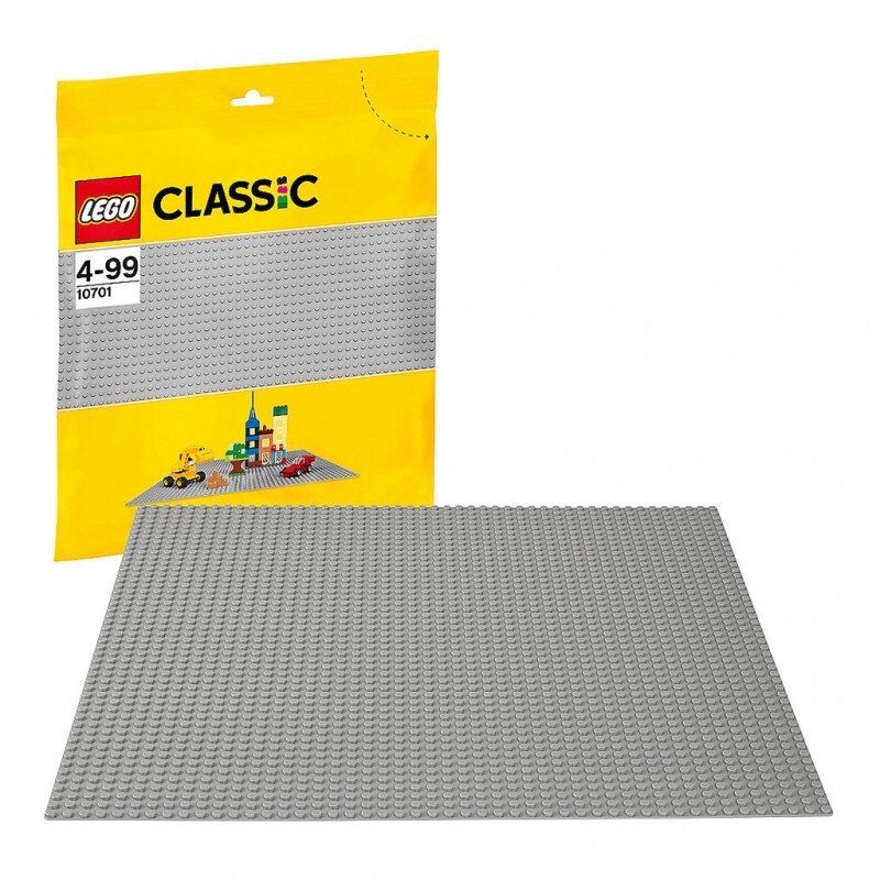 LEGO CLASSIC grey Base Plate 48 x 48 Studs (10701/11024) | Shopee Malaysia