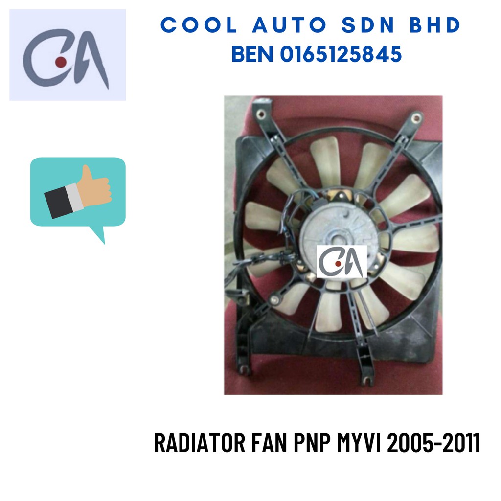 🔥READY STOCK 🔥RADIATOR FAN PNP MYVI 2005-2011 ,VIVA ELITE 1.0 (FA MYVI ...