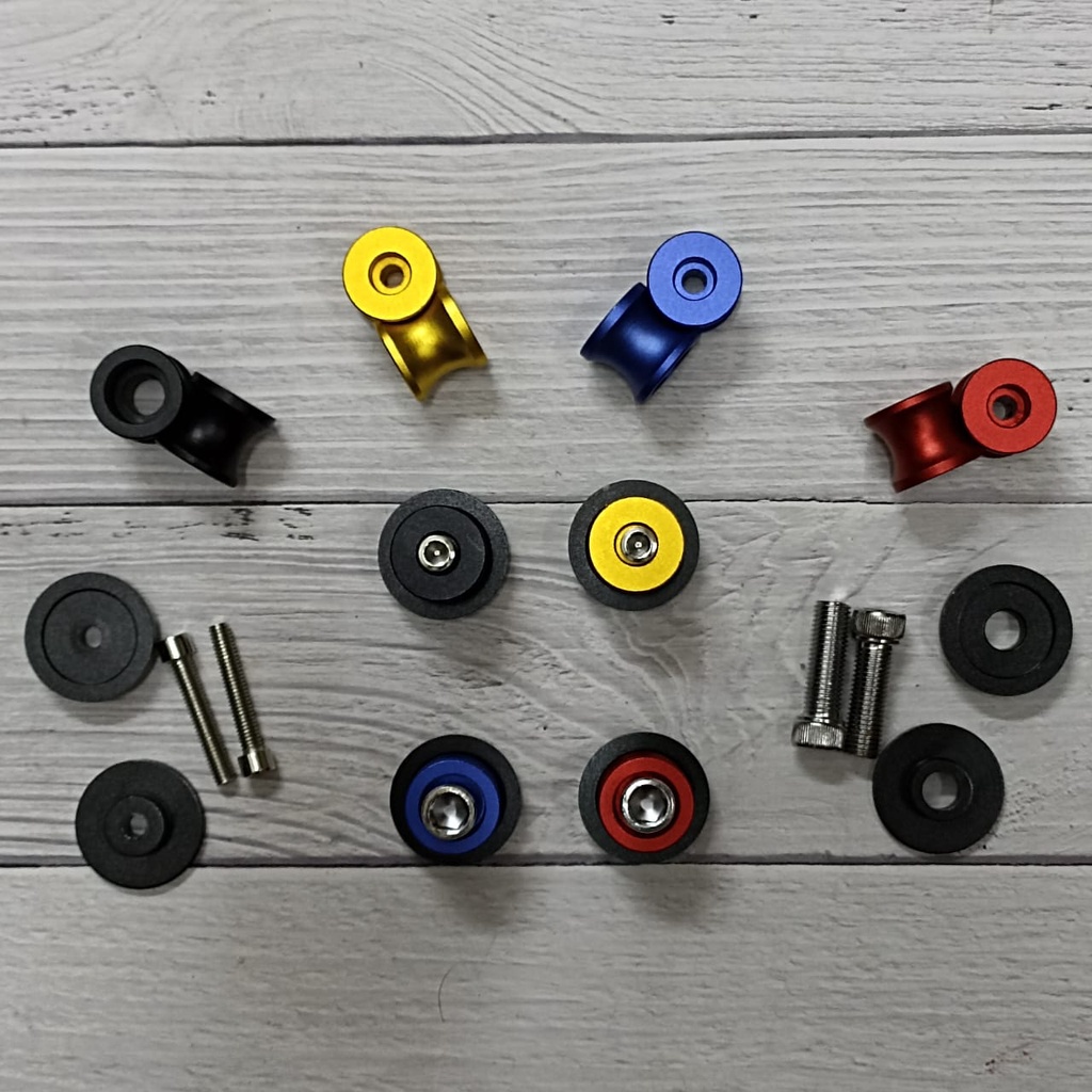 Bobbin Bobbins / Swing Arm Spools Motorcycle M6 M8 M10 Paddock Stand ...