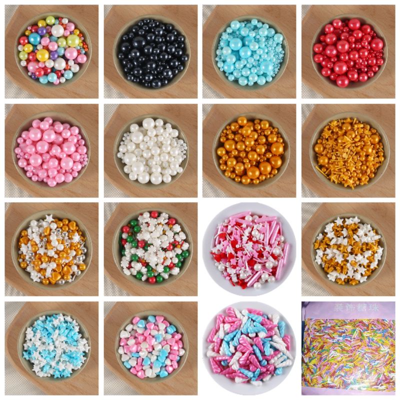 Sprinkle TRIMIT SUGAR PEARL COLOR | Shopee Malaysia
