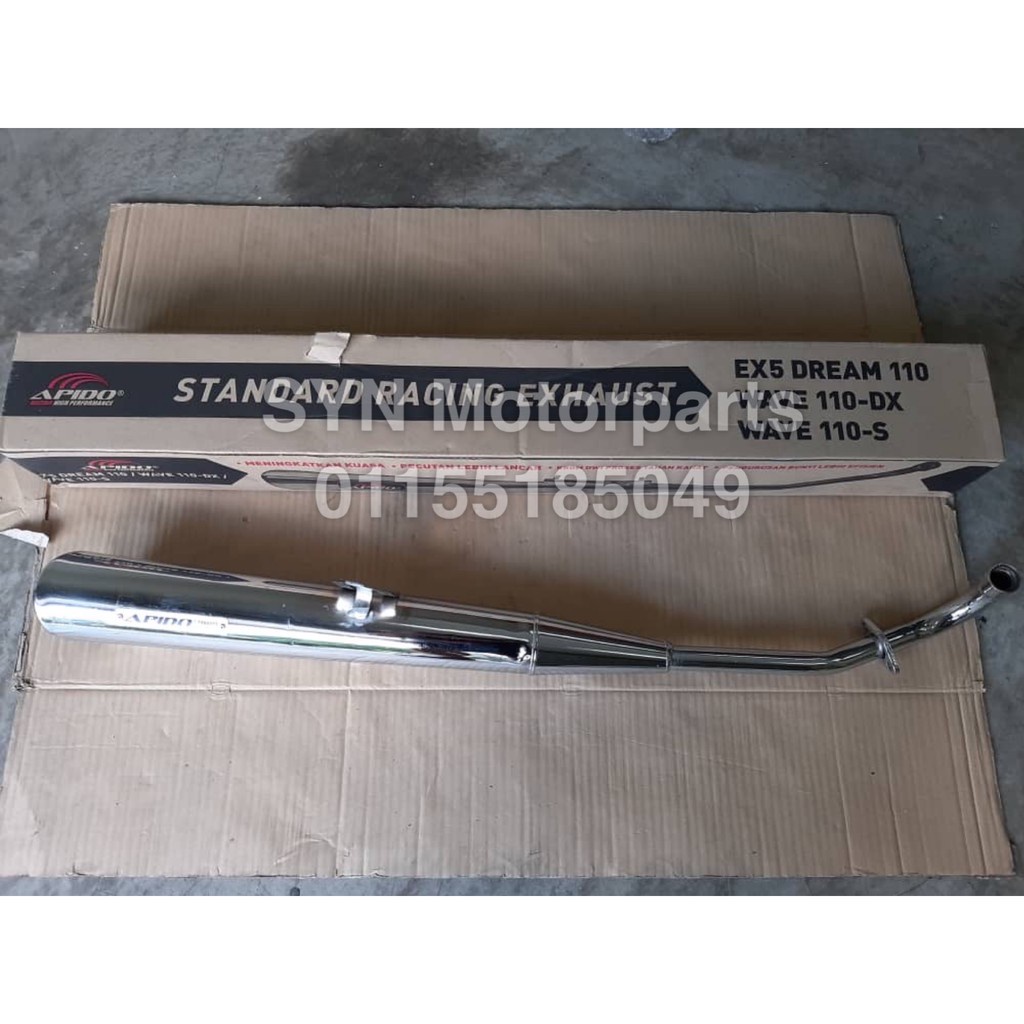 DREAM110 EX5110 WAVE110S WAVE110DX ALPHA STANDARD RACING EXHAUST STD ...