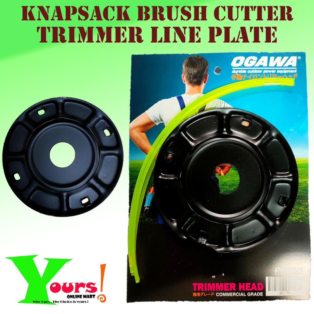 OGAWA KNAPSACK BRUSH CUTTER TRIMMER LINE PLATE \ PIRING TALI PEMOTONG ...