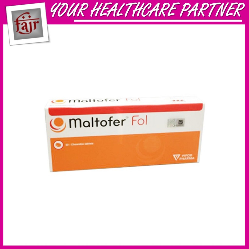 Maltofer Fol Chewable Tablet 30s Shopee Malaysia