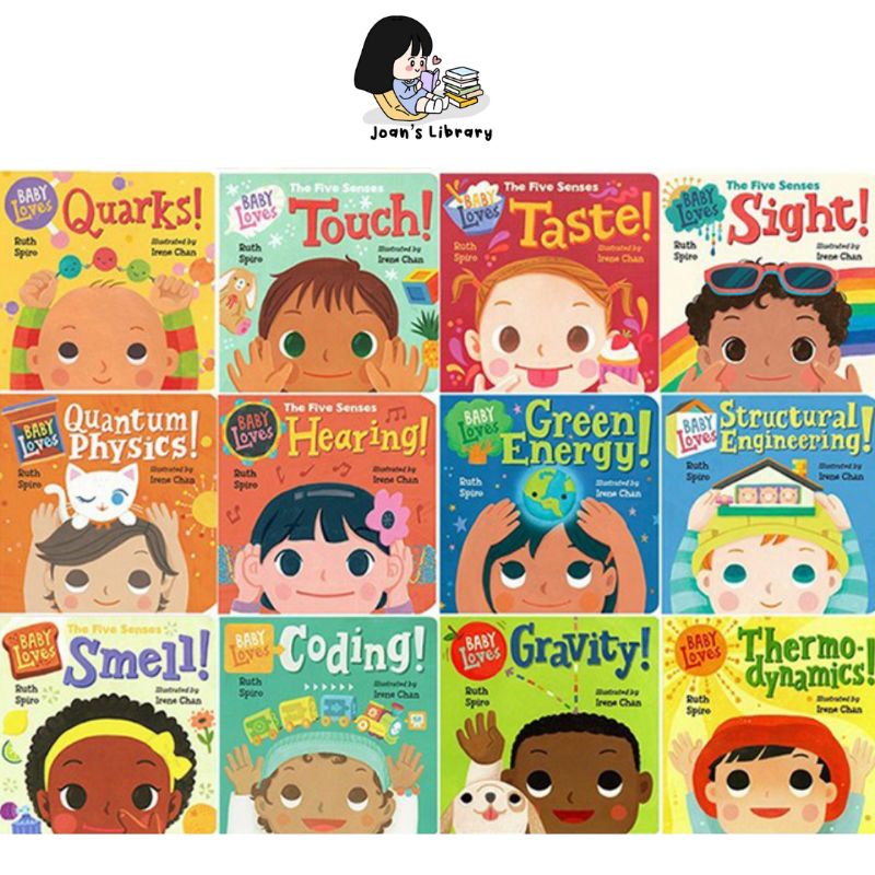 100%Original Baby Loves Science Coding Quantum Physics Gravity ...