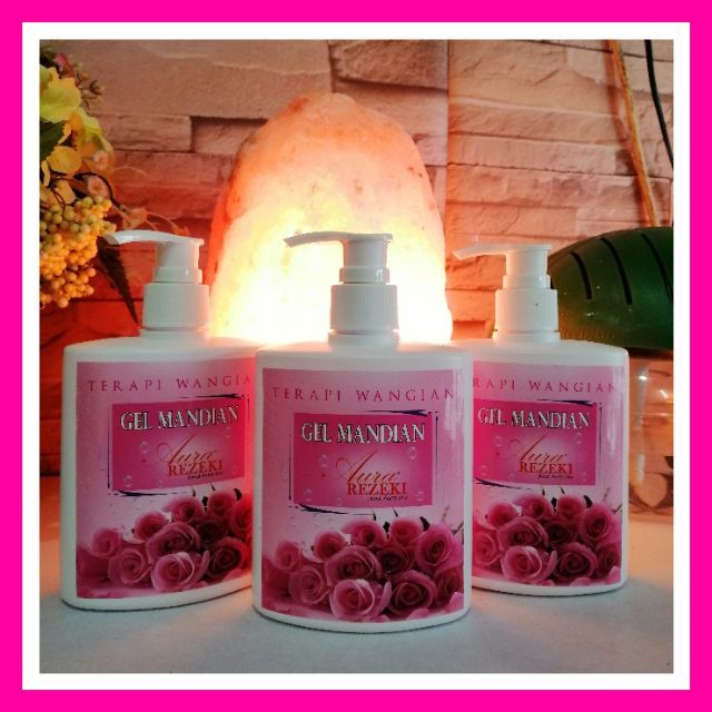 AURA REZEKI: TERAPI WANGIAN GEL MANDIAN ROSE BIDARA | Shopee Malaysia