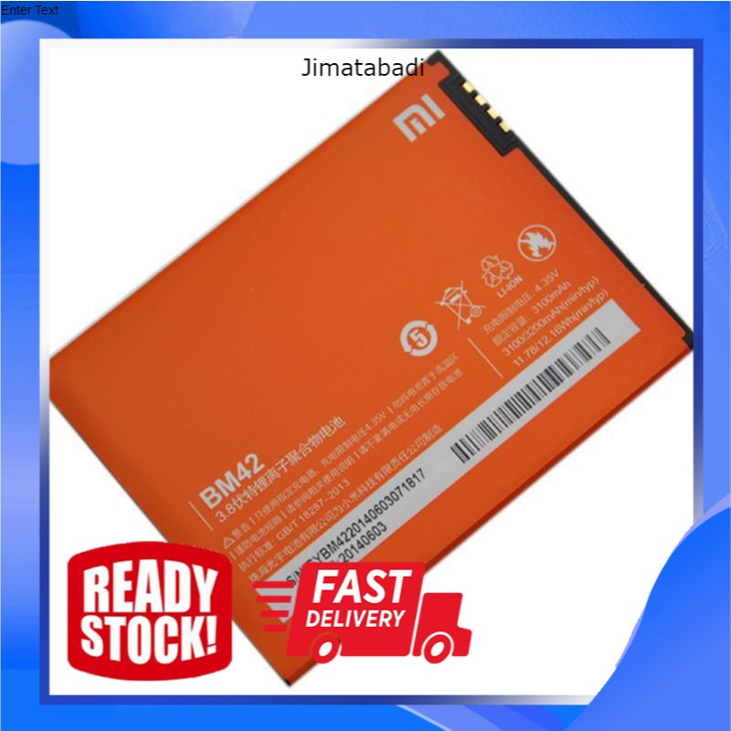 Redmi Note 1s 1 2 3 4 BM42 BM45 BM46 BN41 Battery | Shopee Malaysia