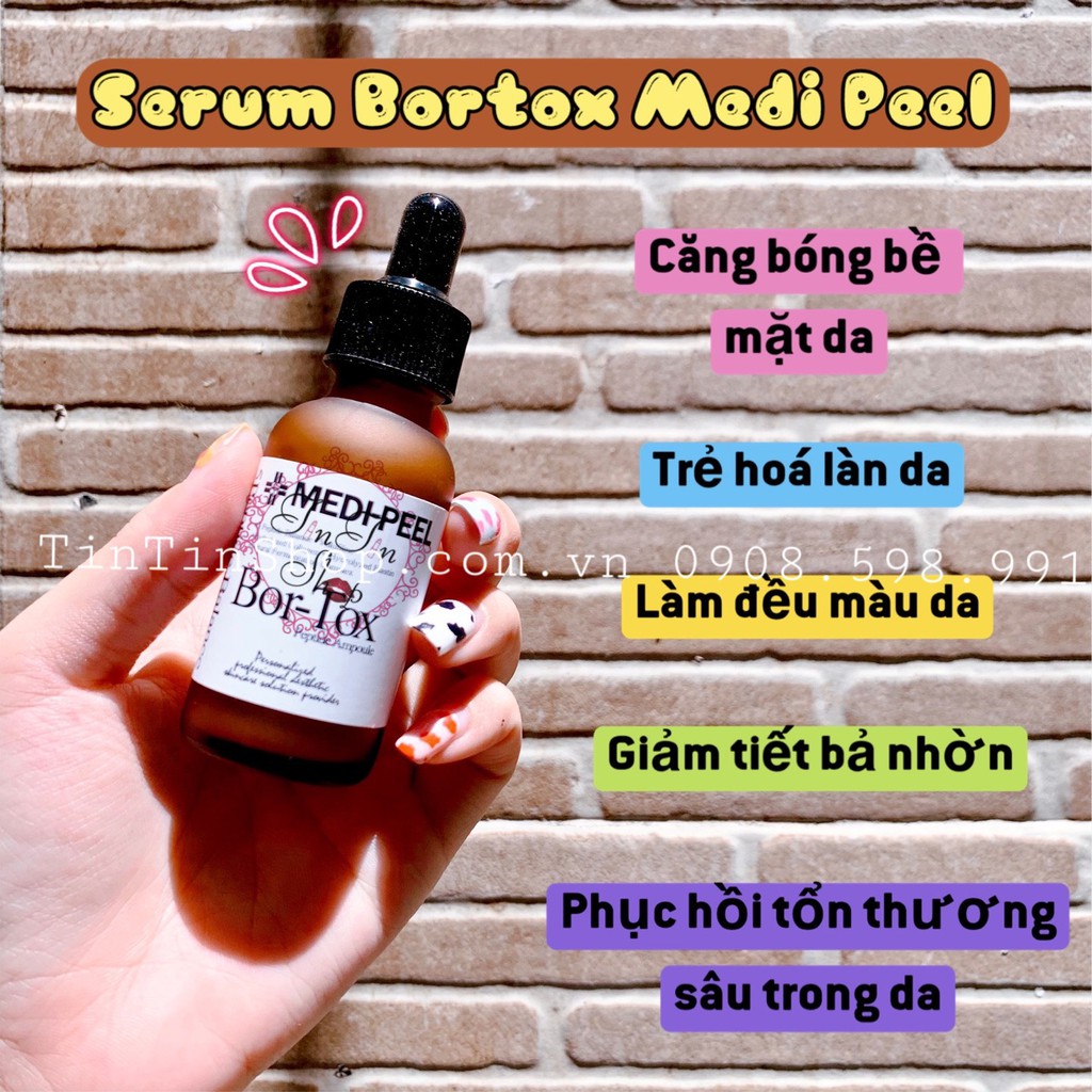 Medi-peel Bortox Peptide Ampoule Skin Tightening and Smoothing Serum ...