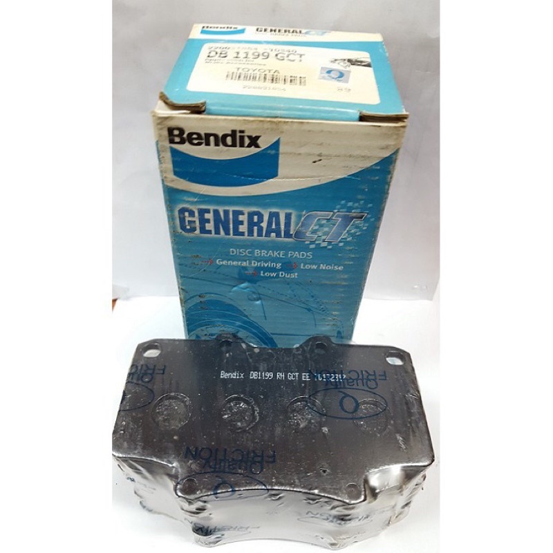 Toyota Land Cruiser FJ90 HJZ80 Ninja Lexus LX450 FZJ80 brake pad front Bendix General CT ...