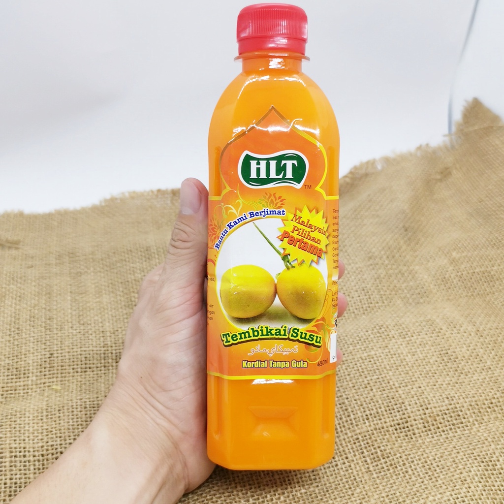 HLT SIRAP Tembikai Susu (Oren Color / 450ML) Honeydew Melon FOOD ...