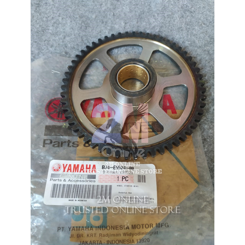 Mdr WHEEL STARTER GEAR STATER XMAX ORI YGP B74-E5524-00 | Shopee Malaysia