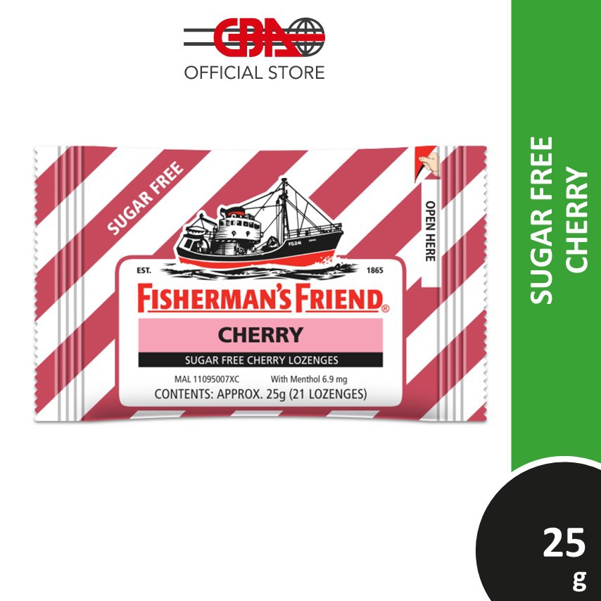 Fisherman's Friend Sugar Free - Cherry (25g) | Shopee Malaysia Fisherman's Friend Sugar Free - Cherry (25g) | Shopee Malaysia